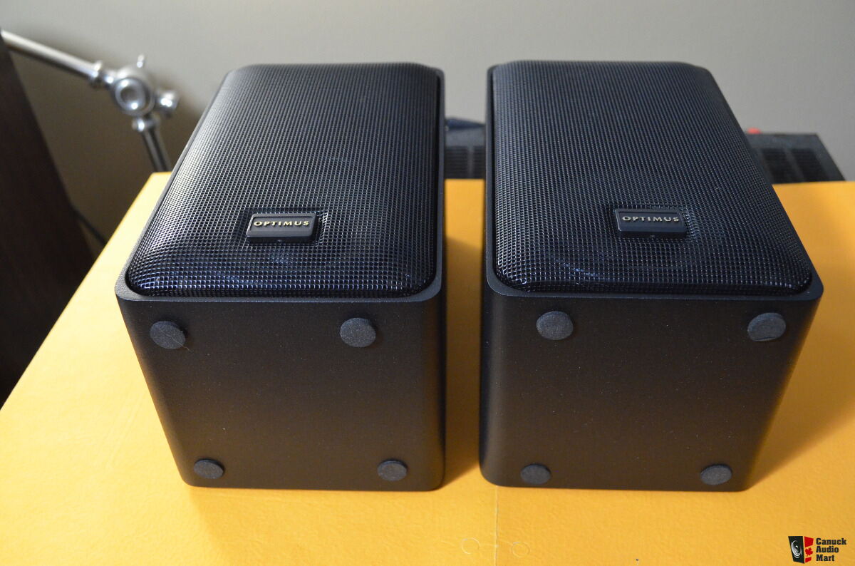OPTIMUS Realistic PRO-X44AV Mini Monitors Speakers Photo #4605083 ...