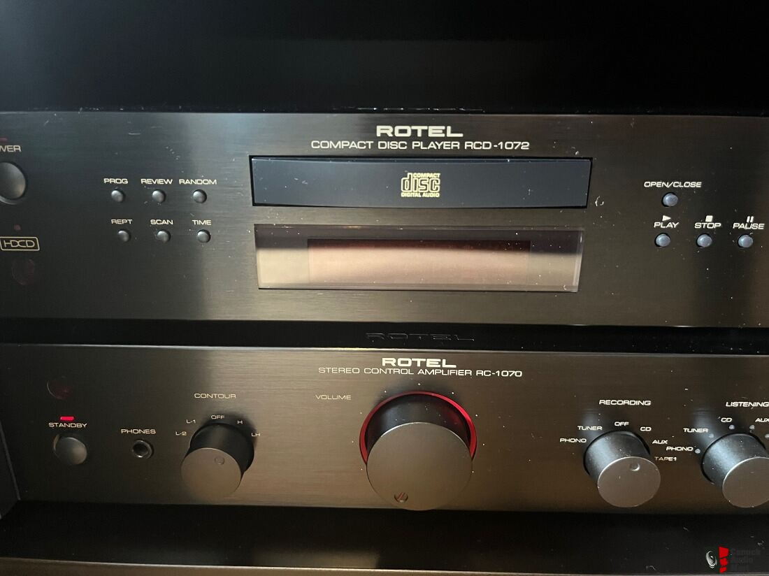 Rotel RCD-1072 CD Player - BLACK Photo #4607925 - US Audio Mart