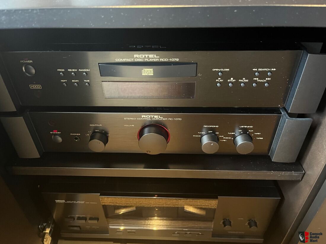 Rotel RCD-1072 CD Player - BLACK Photo #4607925 - US Audio Mart