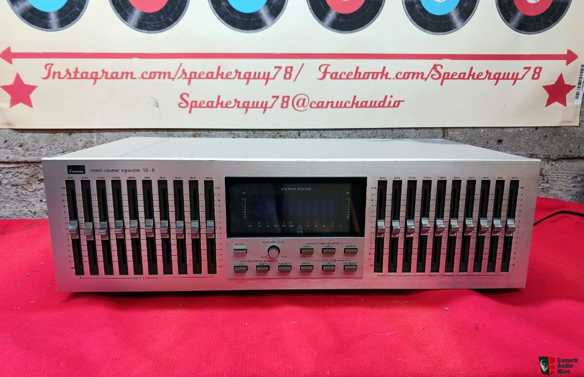Sansui SE-8 Stereo Graphic Equalizer (1981-83) Photo #4609445 - Canuck ...