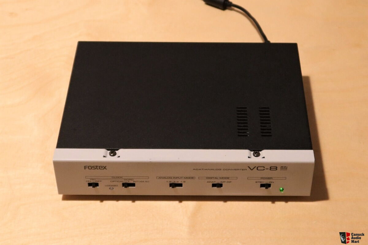 Fostex VC-8 ADAT converter - VERY GOOD !!! Photo #4609906 - US Audio Mart