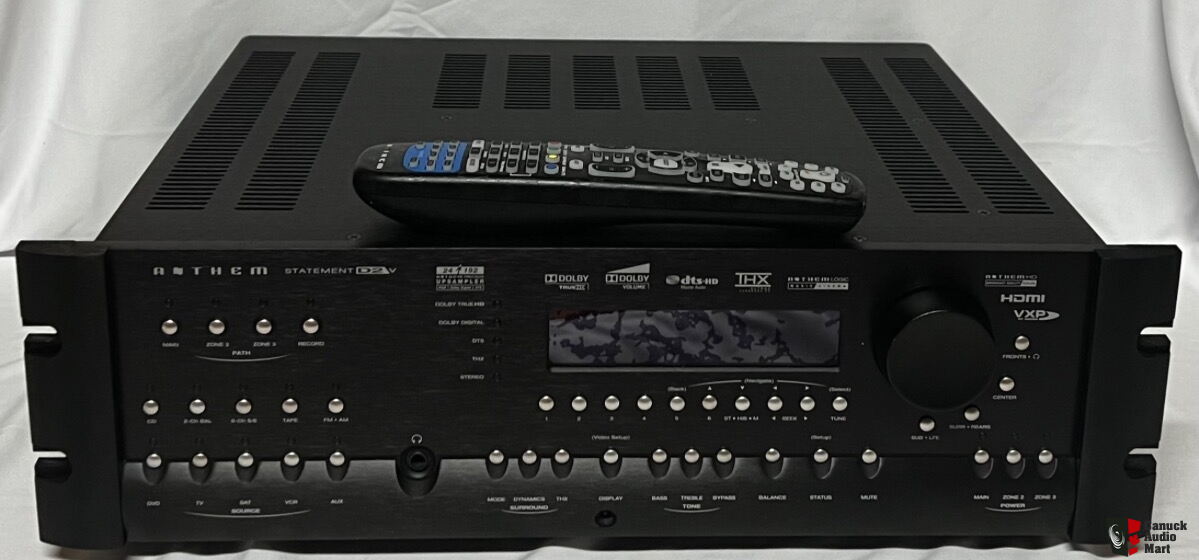 Reduced-Anthem Statement D2v High end pre amp processor Photo #4610134 ...