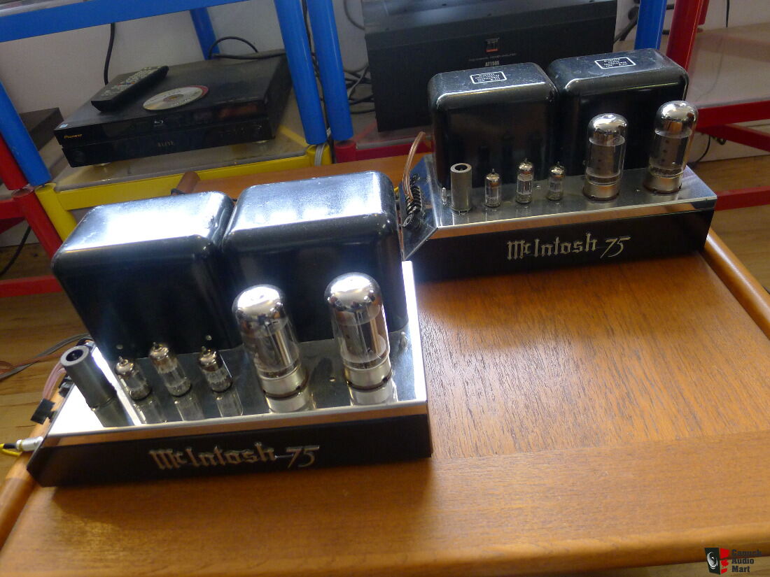Mcintosh MC 75 Tube Mono Amplifiers Dealer Ad - US Audio Mart