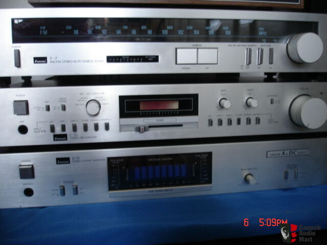 VINTAGE SANSUI COMBO B-55, C-55, T-7 AUTO SEARCH TUNER For Sale ...