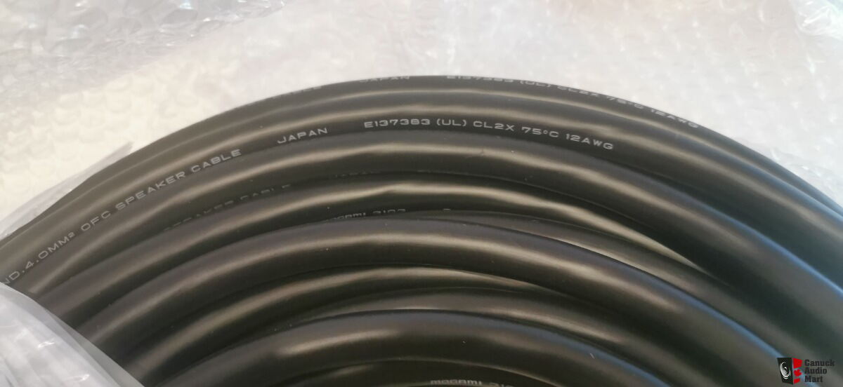 Mogami W3103 2c. 12awg HiDef Speaker Cable - 164 ft. (from Japan) Photo ...