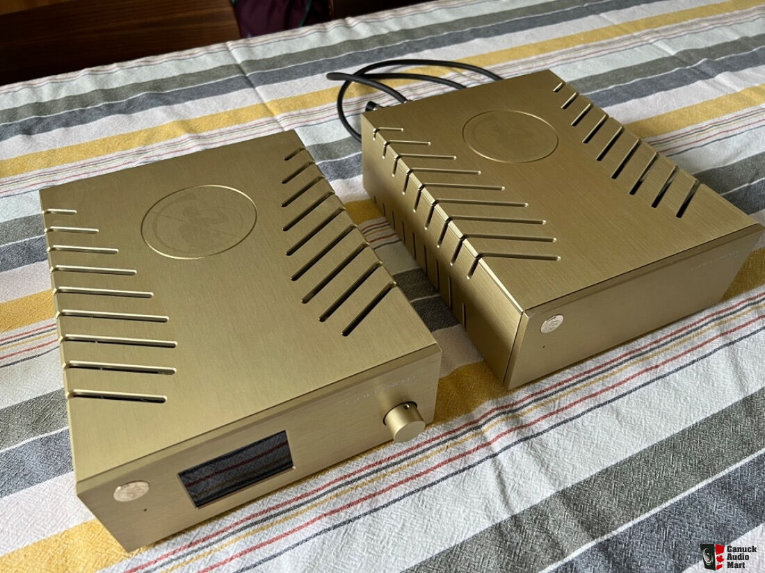 Gold Note PH-10 with PS-10 external PSU ***Gold color MINT Photo ...
