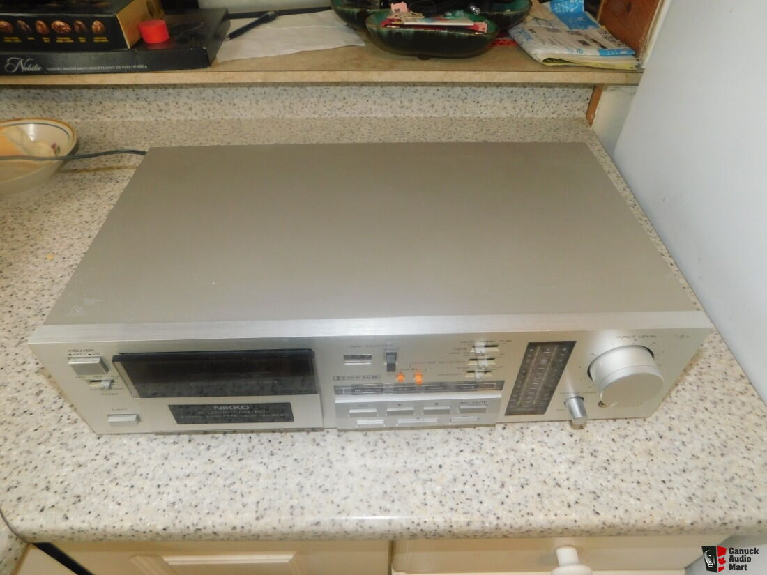 Nikko Stereo Cassette Deck ND-800 C LOGIC CONTROL Working Good Very ...