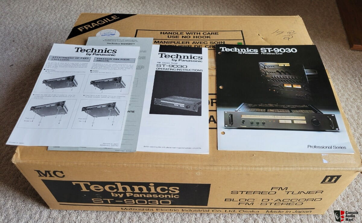 Technics ST-9030 tuner - audiophile 8 gang Photo #4614342 - Canuck ...