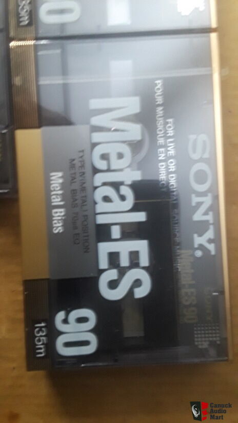 SONY METAL TAPES - BRAND NEW Photo #4614696 - Canuck Audio Mart