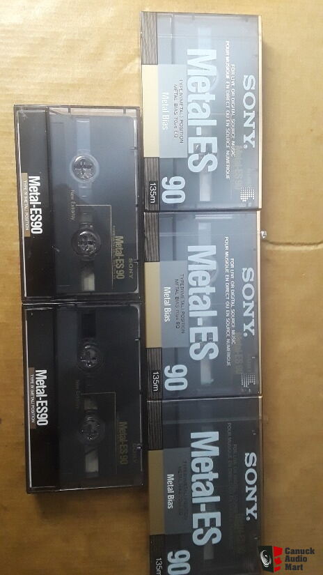SONY METAL TAPES - BRAND NEW Photo #4614696 - Canuck Audio Mart