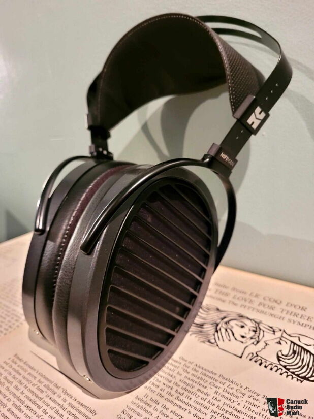 Hifiman Arya Full-Size Over Ear Planar Magnetic Audiophile Headphone ...