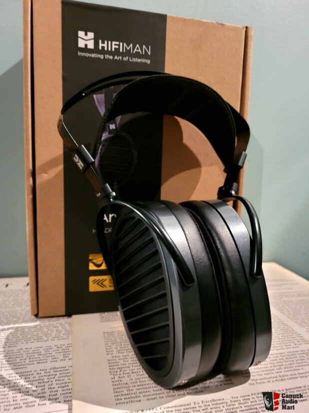 Hifiman Arya Full-Size Over Ear Planar Magnetic Audiophile Headphone ...