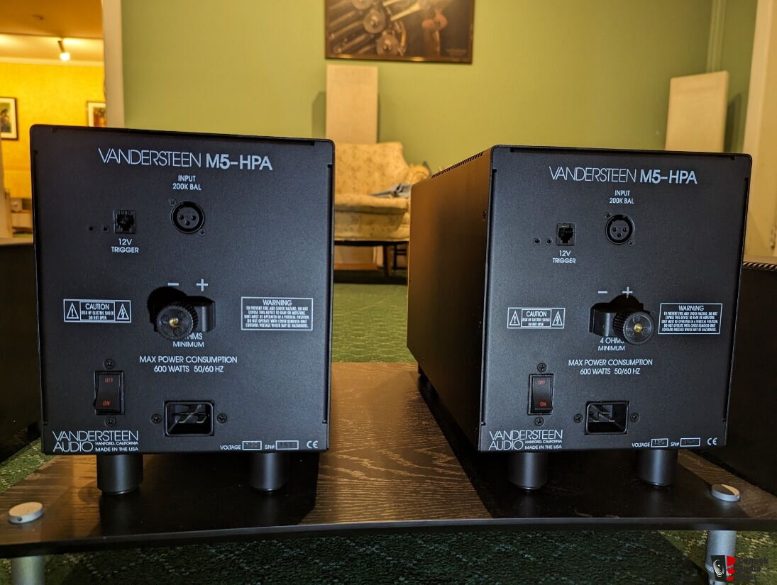 Vandersteen M5-HPA amplifiers Photo #4619269 - US Audio Mart
