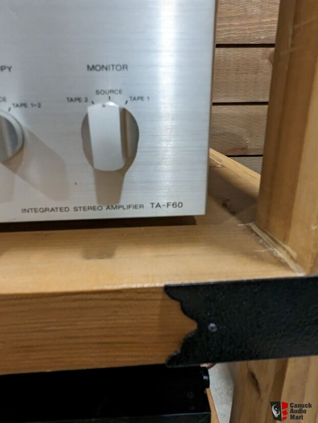 Sony Ta-F60 integrated amp with Tuner Photo #4621654 - Canuck Audio Mart