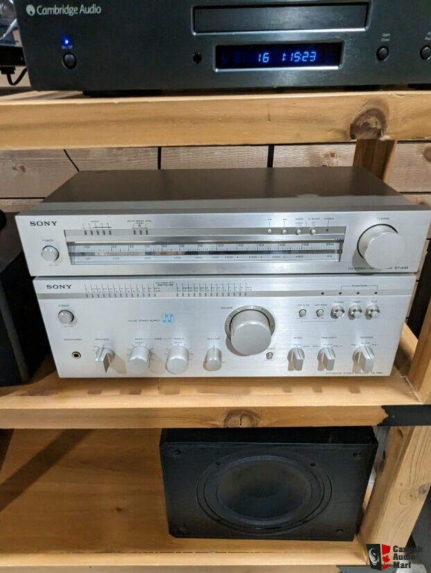 Sony Ta-F60 integrated amp with Tuner Photo #4621652 - Canuck Audio Mart
