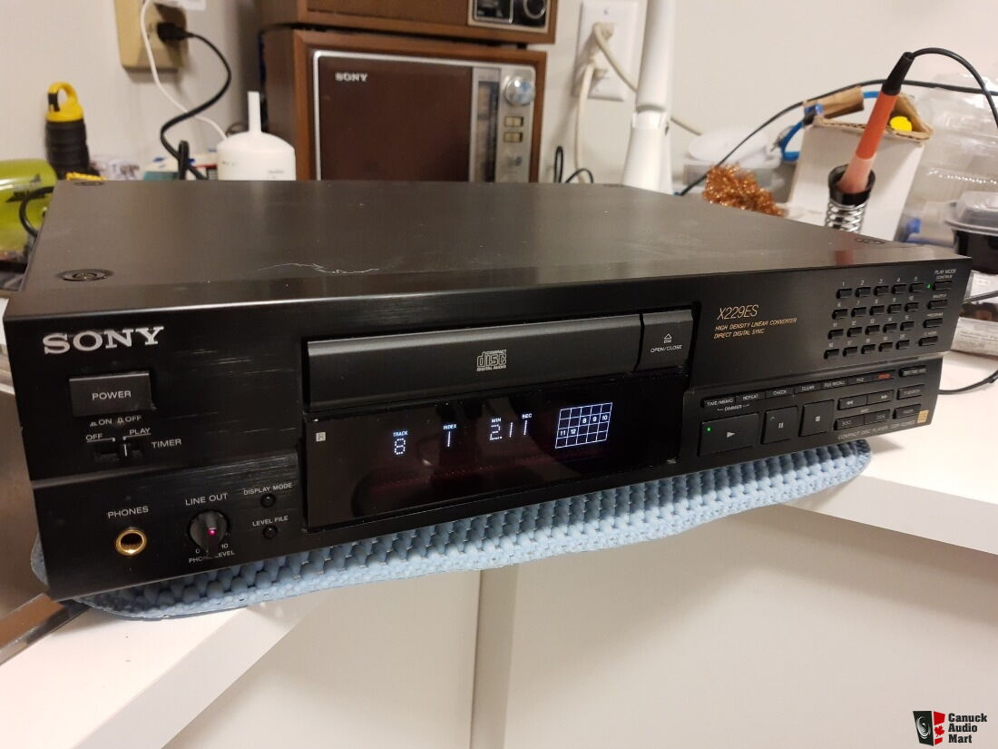 Sony CDP-X229ES CD Player - Sony ES Series Photo #4622762 - US Audio Mart