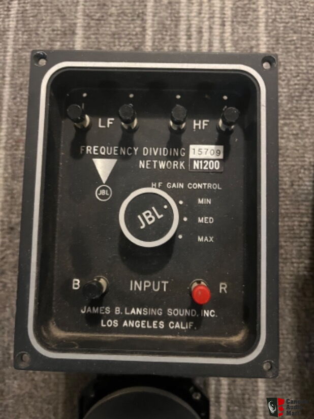 Jbl Driver D130 LE175 Crossover N1200 Photo #4622944 - Canuck Audio Mart