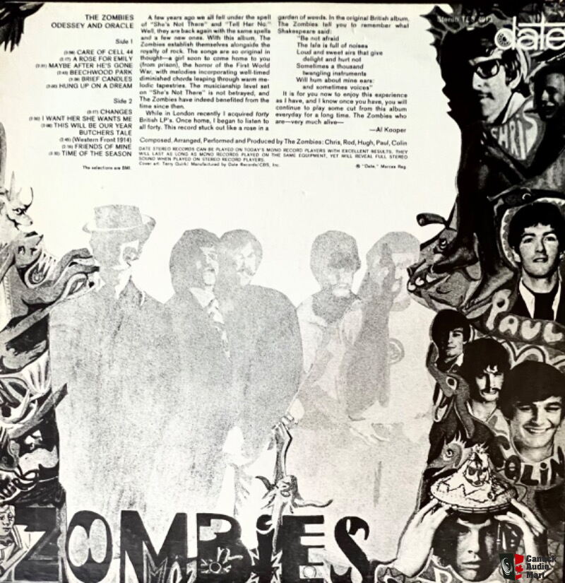The Zombies - Odessey And Oracle-LP-1968-Date - TES 4013- 1st Canada ...