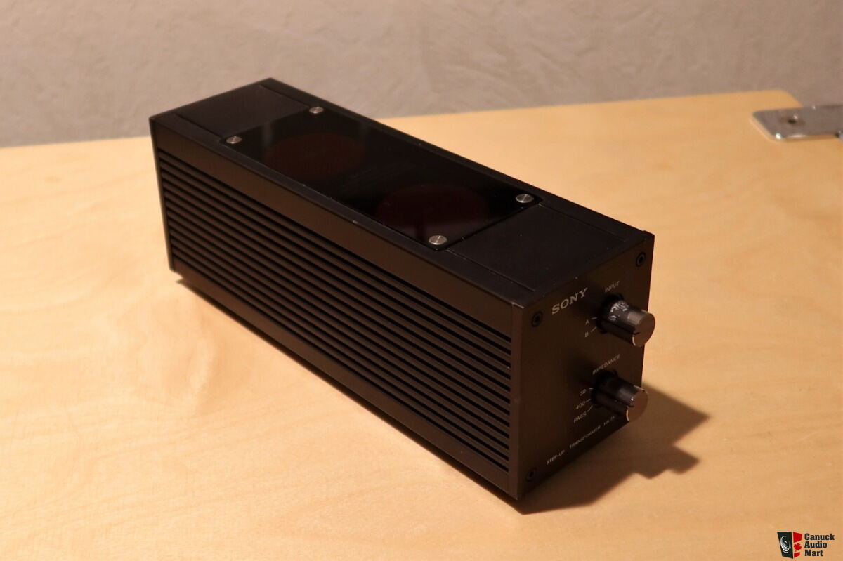 Sony HA-T1 step up transformer - GOOD !!! Photo #4623198 - Canuck Audio ...