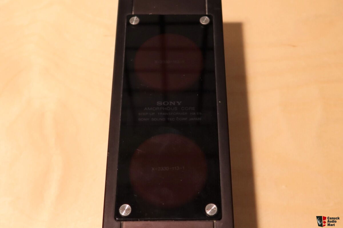 Sony HA-T1 step up transformer - GOOD !!! Photo #4623198 - Canuck Audio ...