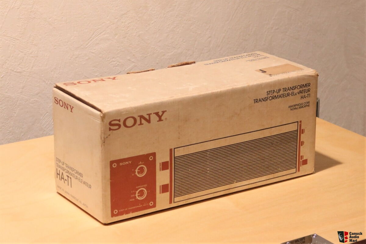 Sony HA-T1 step up transformer - GOOD !!! Photo #4623198 - Canuck Audio ...