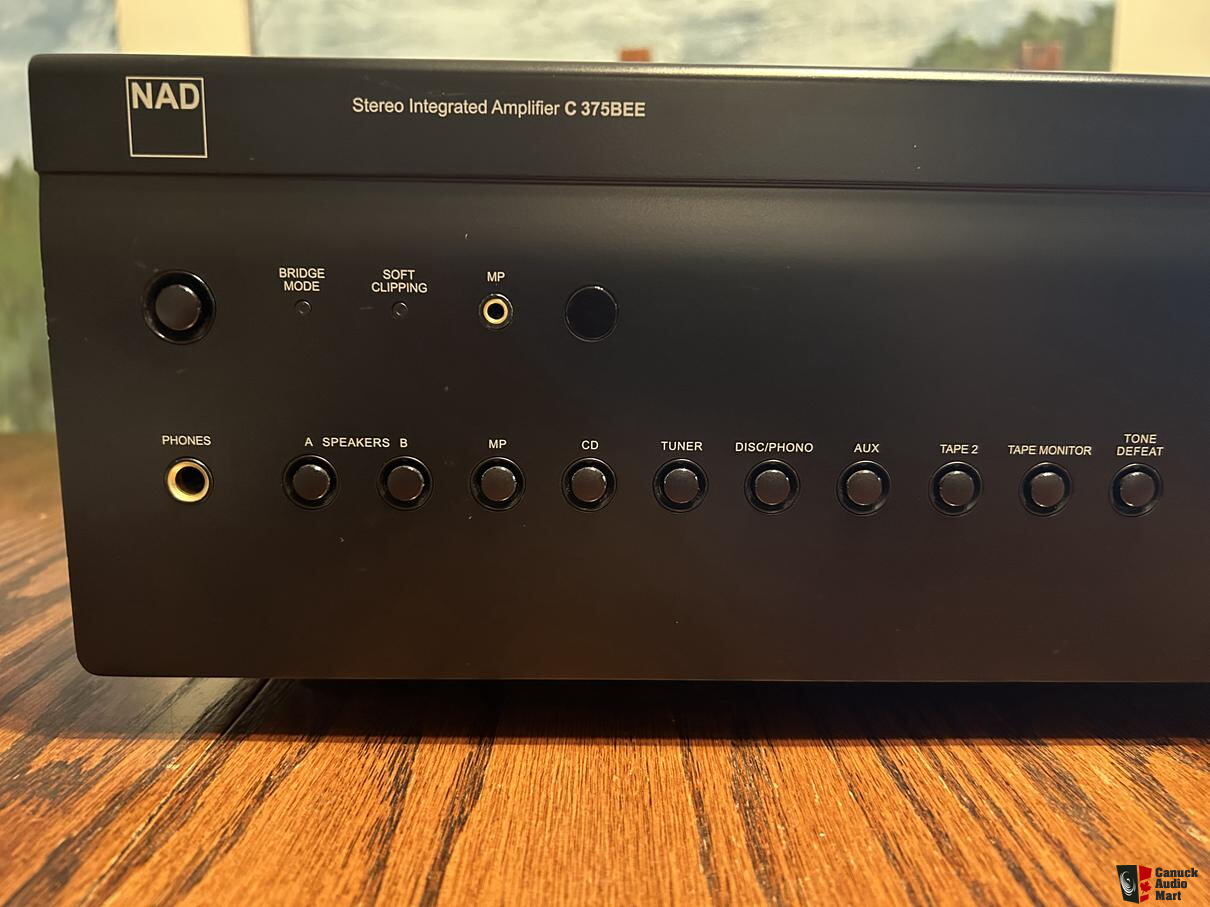 NAD C 375BEE Integrated Amp Photo #4623490 - US Audio Mart