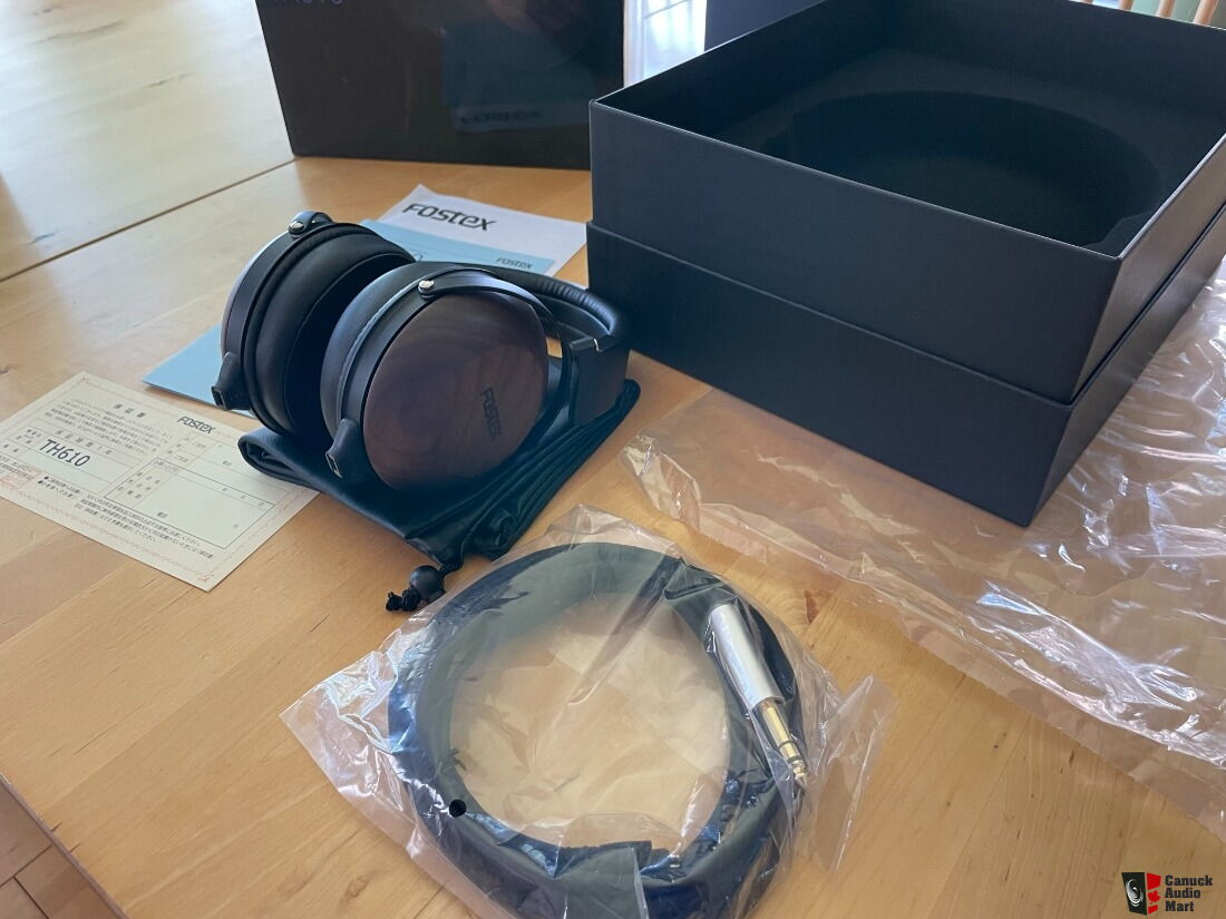 Fostex TH 610 Audiophile Headphones, 1 Tesla Biocellulose Dynamic ...