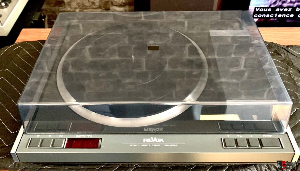 Revox B790 tangential turtable Photo #4628176 - Canuck Audio Mart