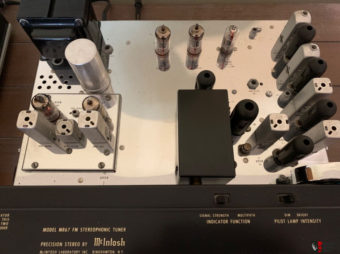 Vintage McIntosh Tube Tuner MR67 Photo #4629340 - Canuck Audio Mart