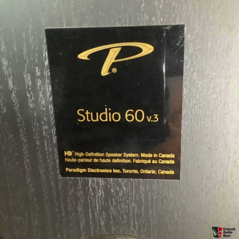 Paradigm Studio 60 v.3 Photo #4629769 - US Audio Mart