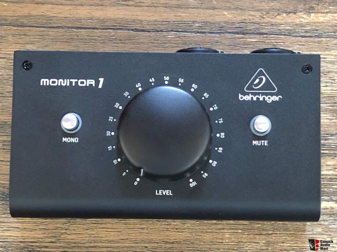 Behringer MONITOR1 Passive Stereo Monitor Controller Photo #4629841 ...