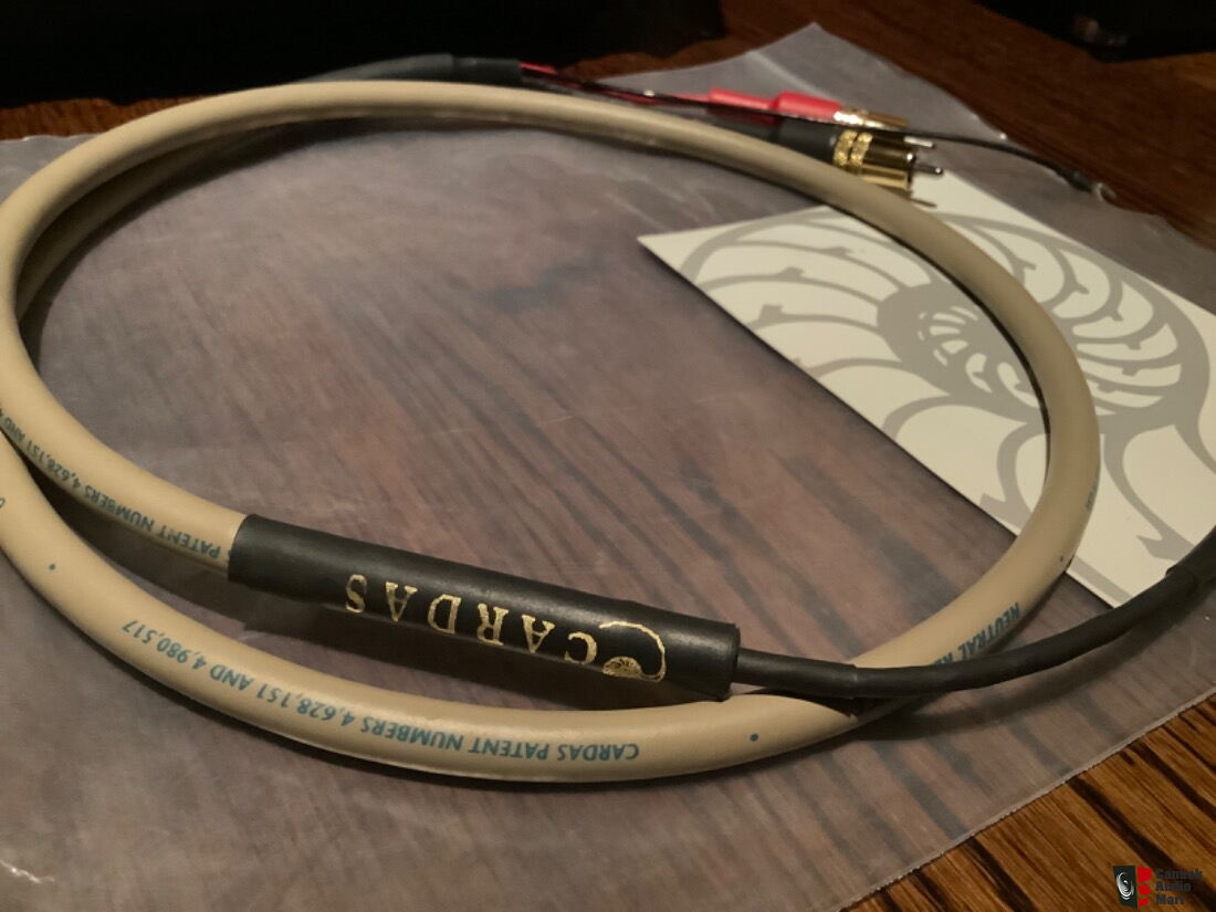 Cardas phono cable Photo #4632496 - US Audio Mart