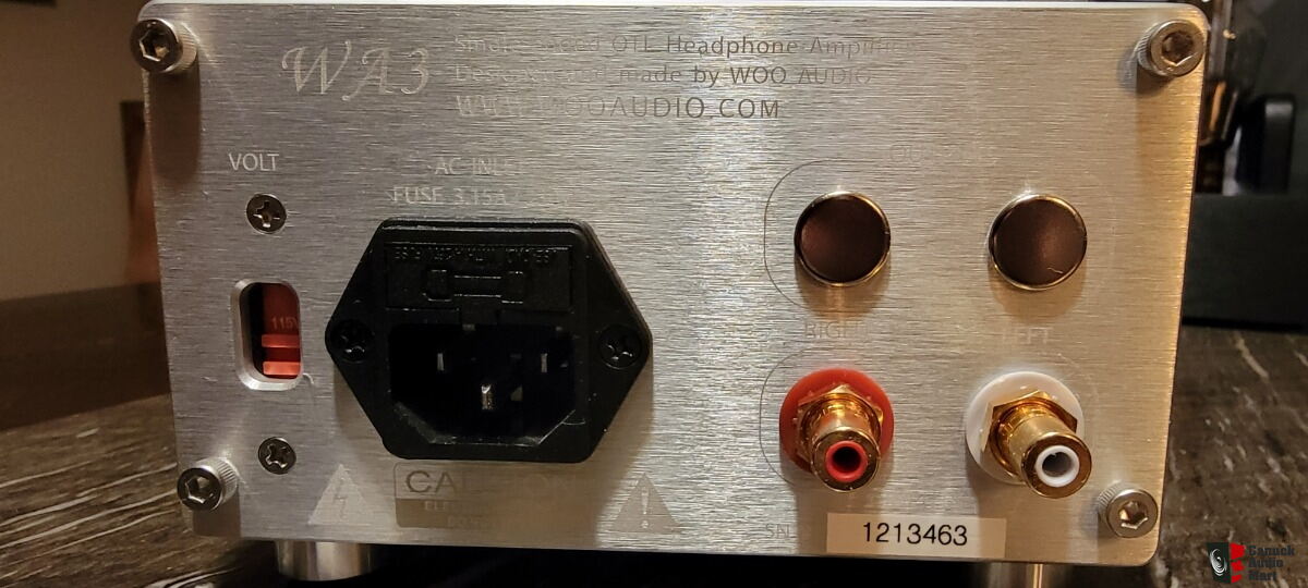 Woo Audio Wa3 (shipping incl) Photo #4634134 - Canuck Audio Mart