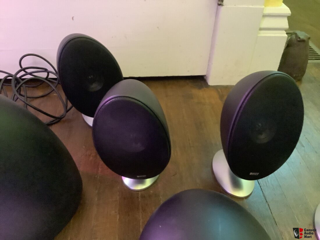 Kef E501 surround system with subwoofer Photo #4634268 - Canuck Audio Mart