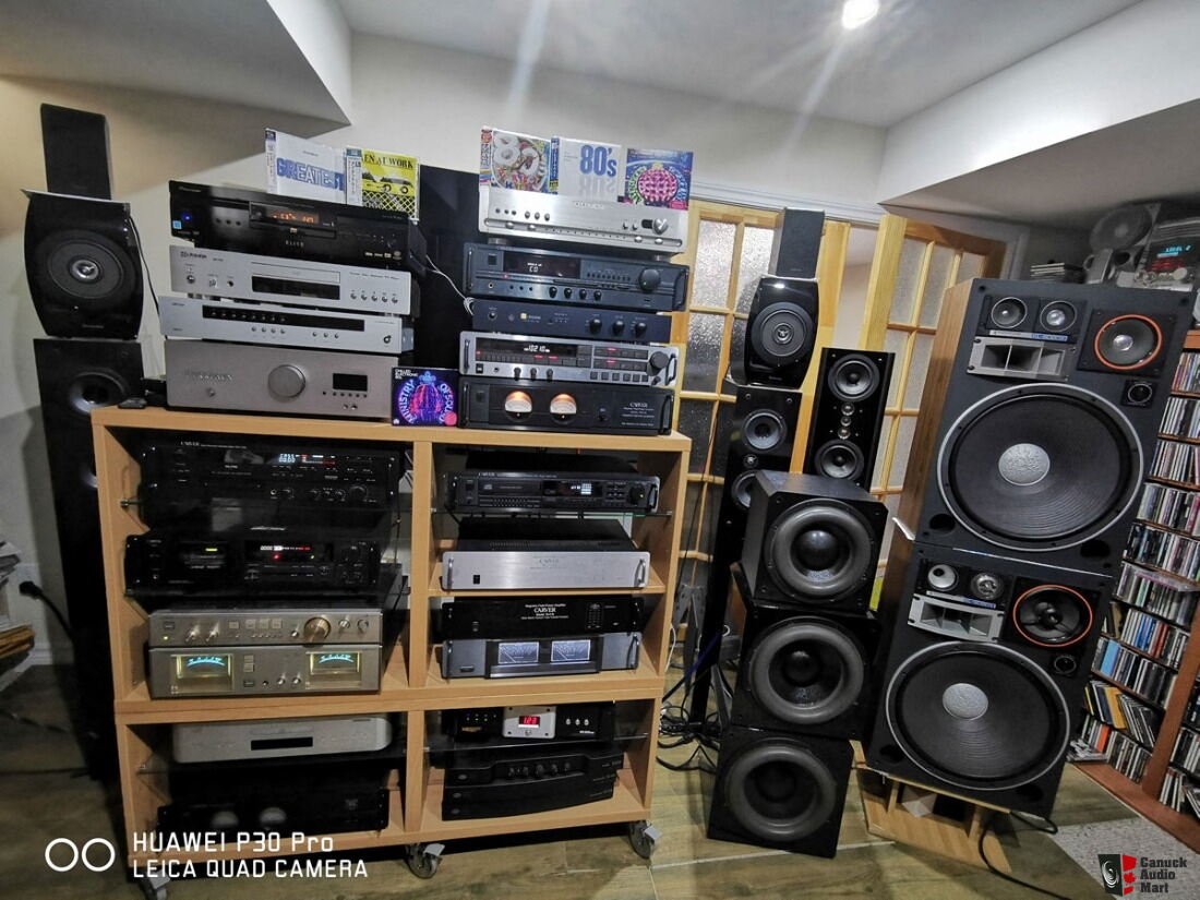 Carver CT-Seven 7 Tuner Pre-Amplifier, Remote, Sonic Hologram Photo ...