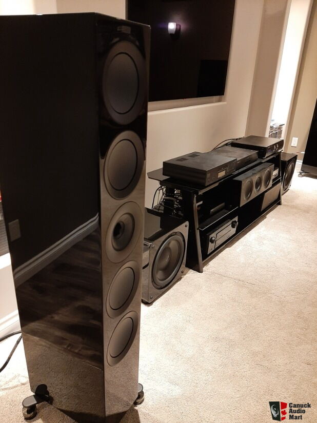 KEF R11 Gloss Black For Sale - Canuck Audio Mart