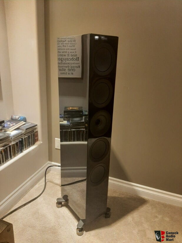KEF R11 Gloss Black Photo #4634601 - Canuck Audio Mart