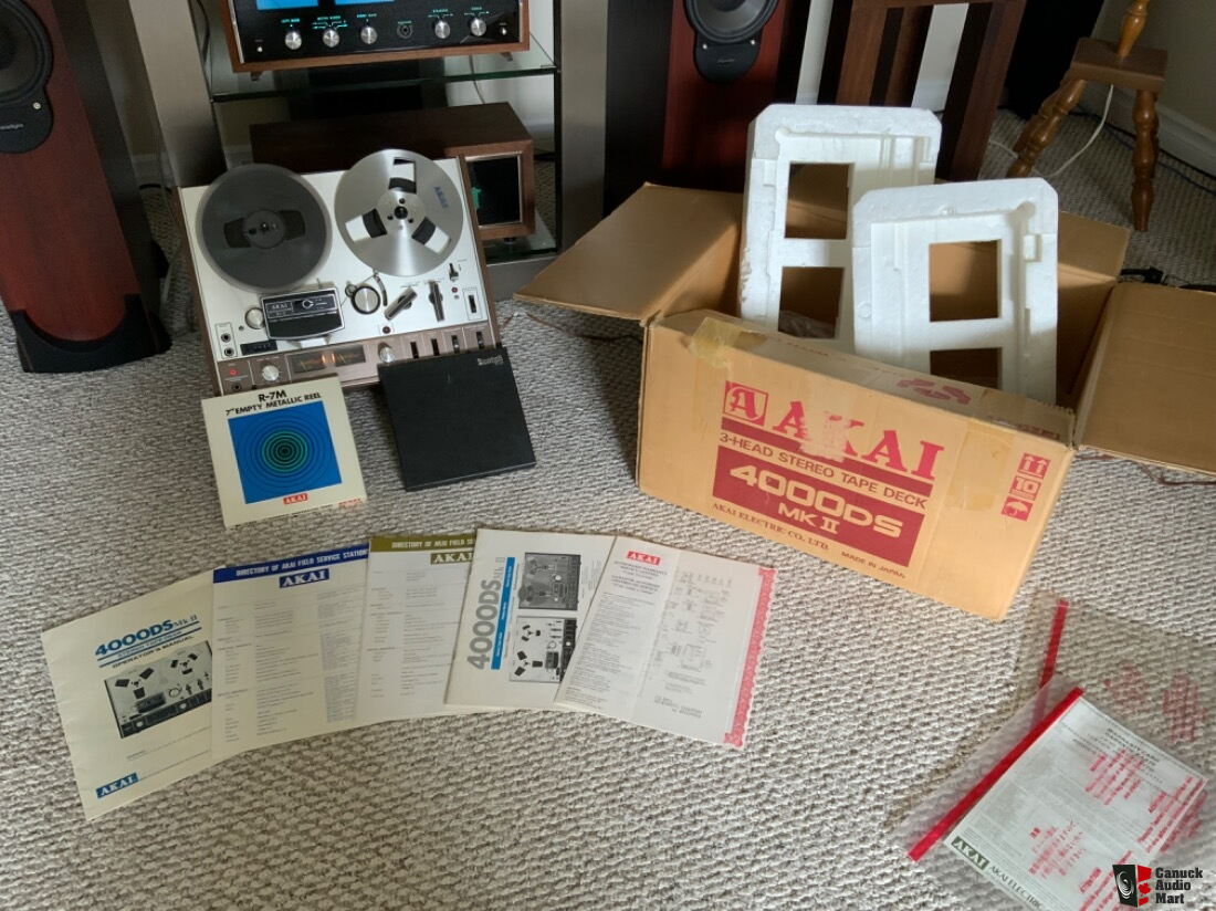 Akai 4000DS mk ii with extras Photo #4634912 - Canuck Audio Mart