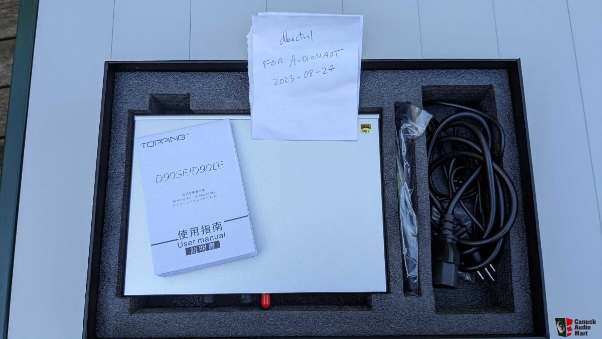 Topping D90LE Balanced Flagship DAC Photo #4635779 - US Audio Mart