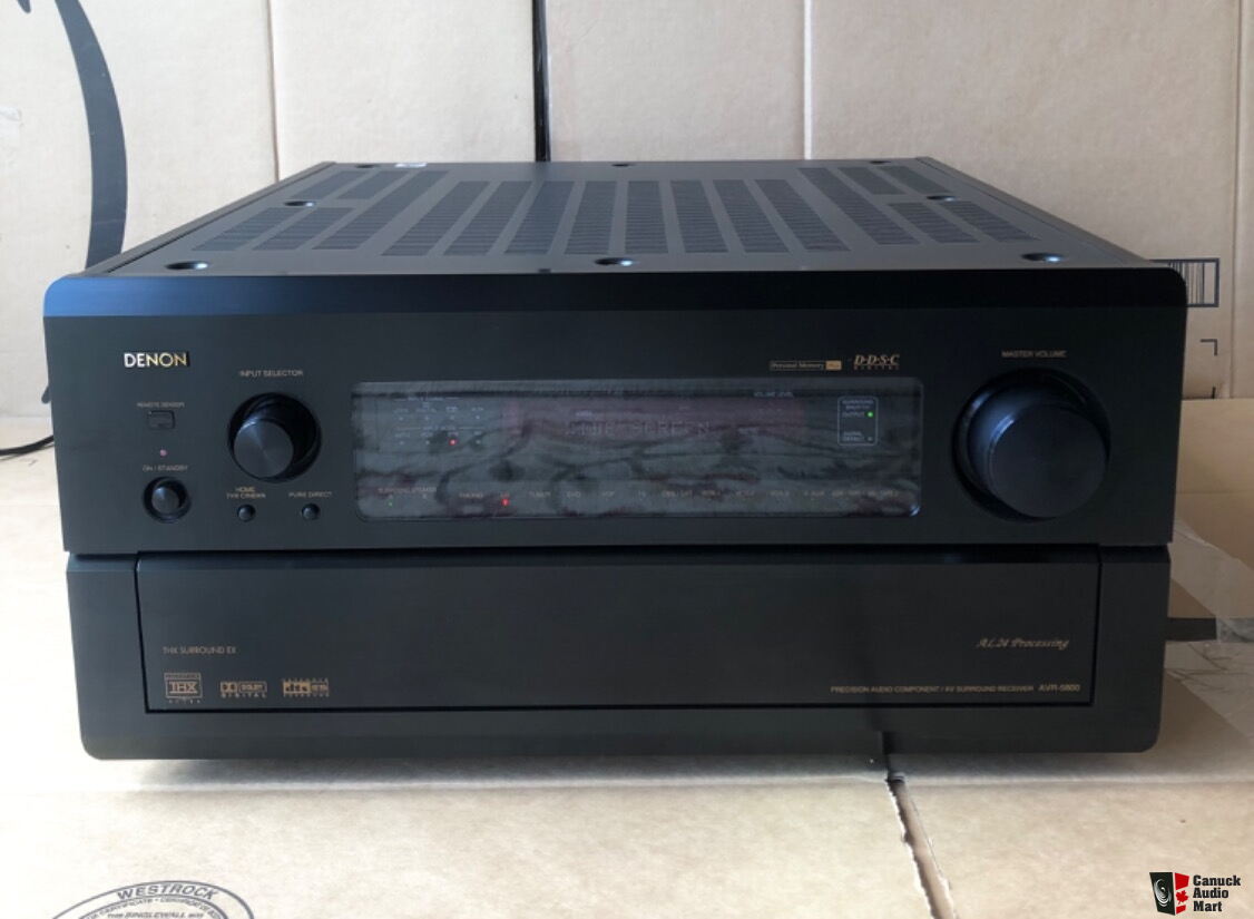 Denon AVR-5800 170W X 7 Monster THX Receiver Photo #4637799 - Canuck ...