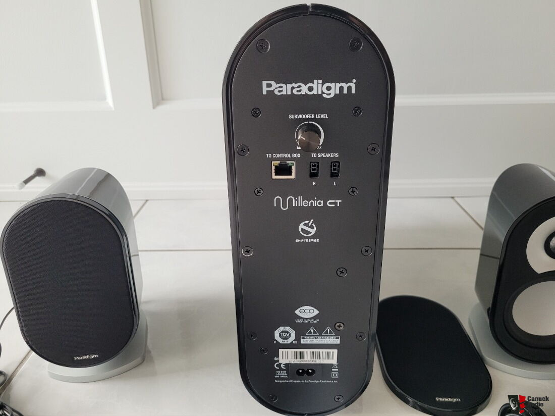 Paradigm Millenia CT 2 2.1 Speaker System Photo #4639234 - Canuck Audio ...