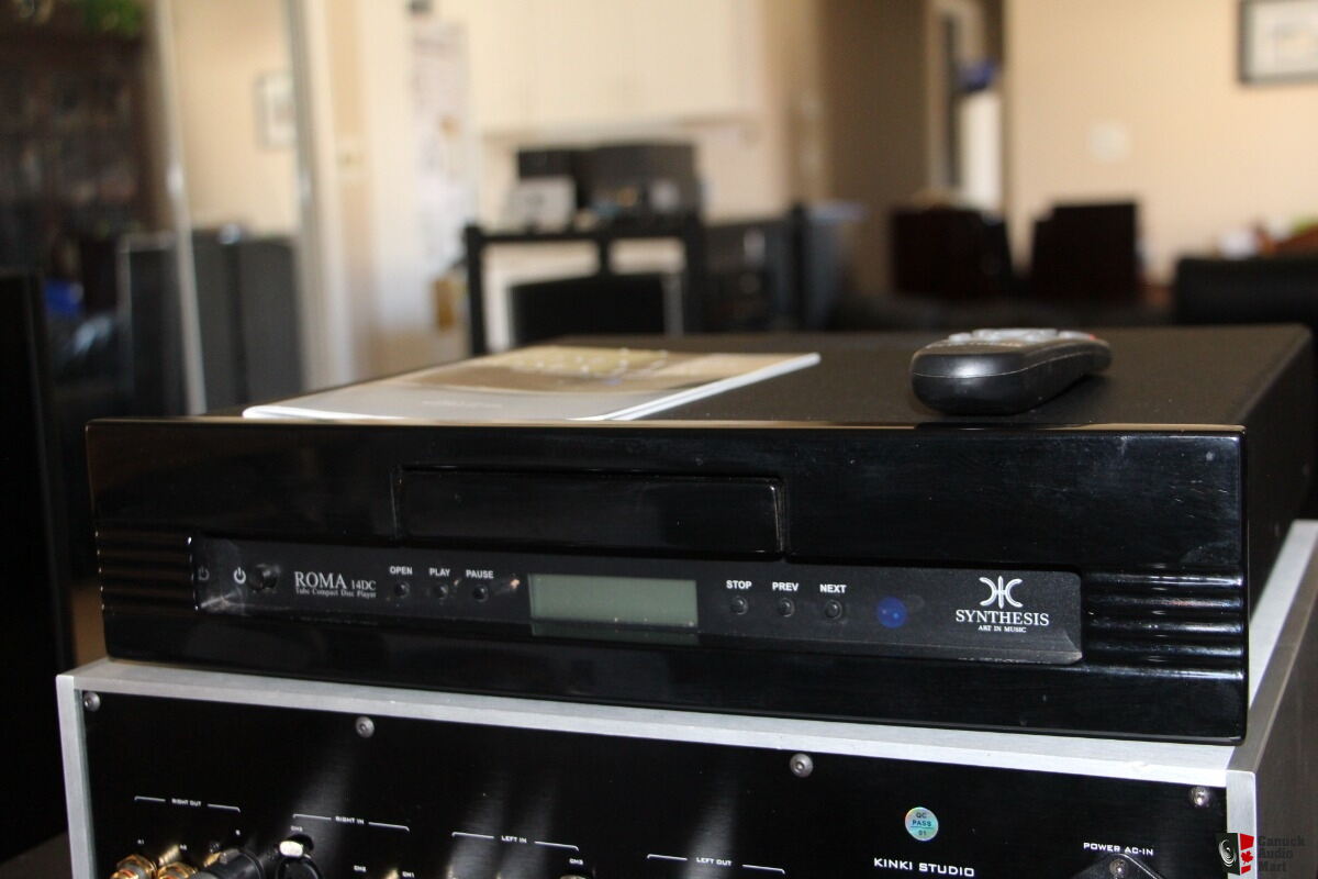 Synthesis Roma 14DC tubed CD player Photo #4640695 - US Audio Mart
