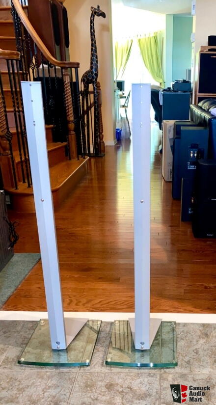 Paradigm Speaker Stands with Tempered Glass Base LS-25 Dealer Ad ...