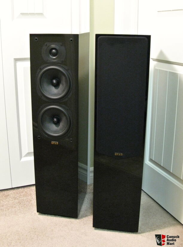 QUAD floor standing speakers Photo #4641059 - Canuck Audio Mart