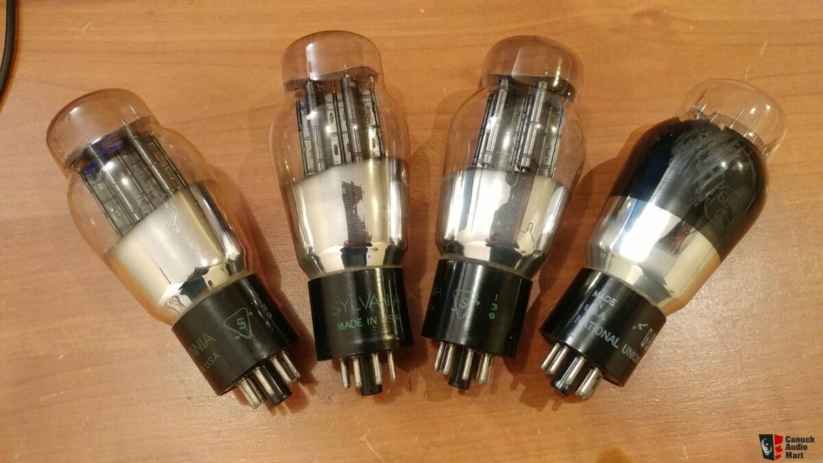 6B4G 8 pin power triodes, same spec as 2A3 Dealer Ad - Canuck Audio Mart