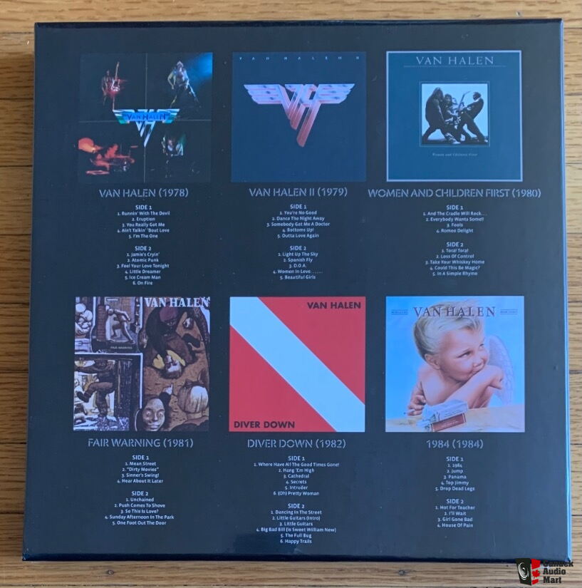 Van Halen 6LP studio box set 1978-1984 new sealed Photo #4646144 - US ...