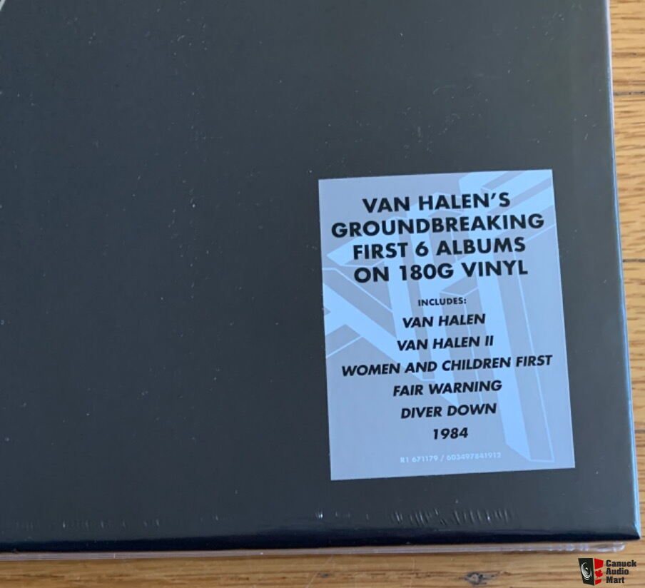 Van Halen 6LP studio box set 1978-1984 new sealed Photo #4646145 ...