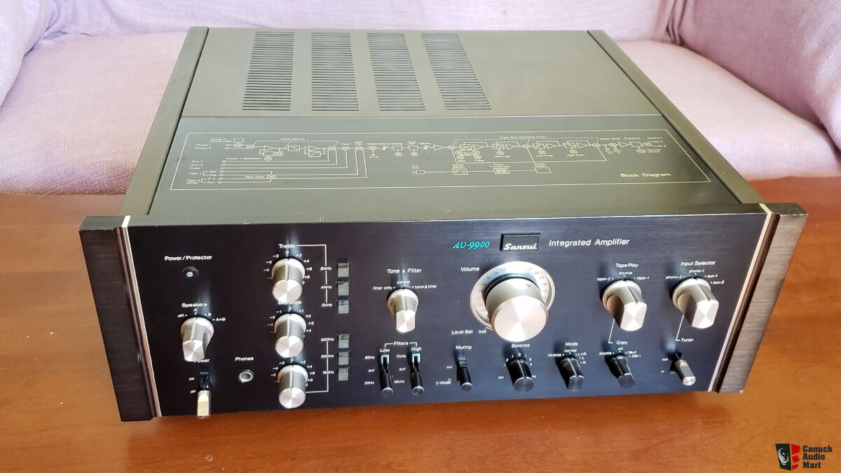 Sansui AU-9900 integrated amplifier Photo #4648596 - Canuck Audio Mart