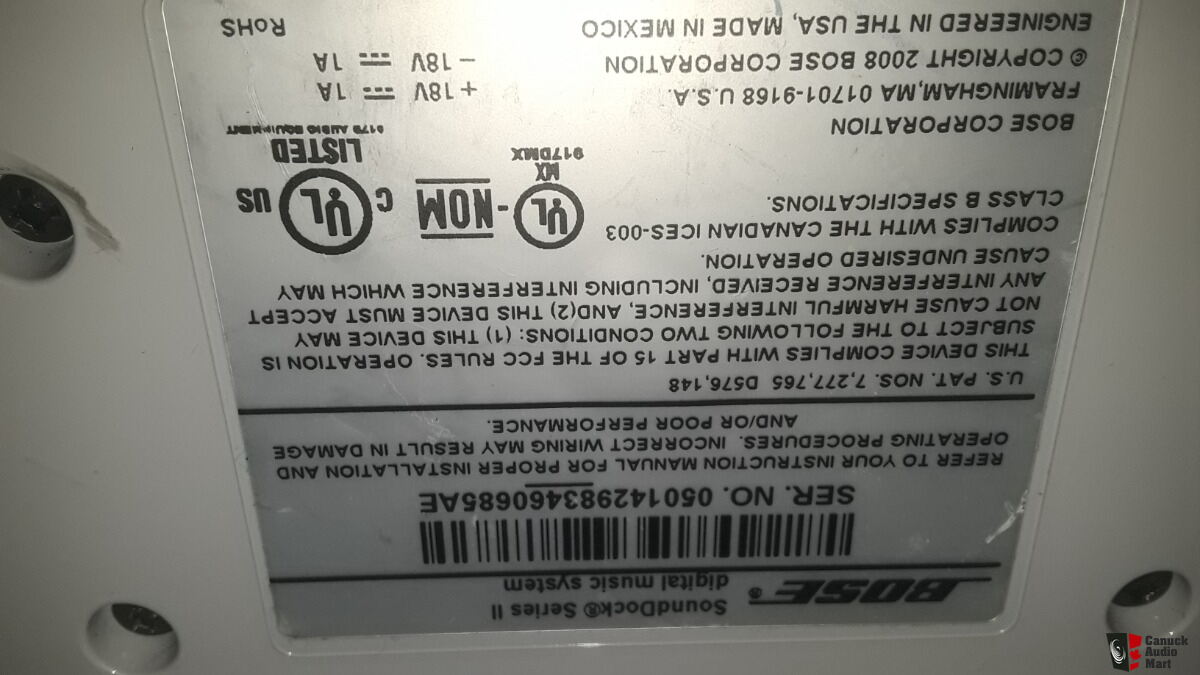 BOSE Sounddock with Bluedock Receiver Photo #4653747 - US Audio Mart