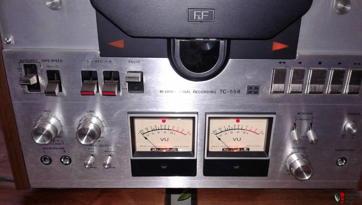 TC-558 Bi-Directional Reel to Reel Tape Recorder 7 Inch format SALE ...